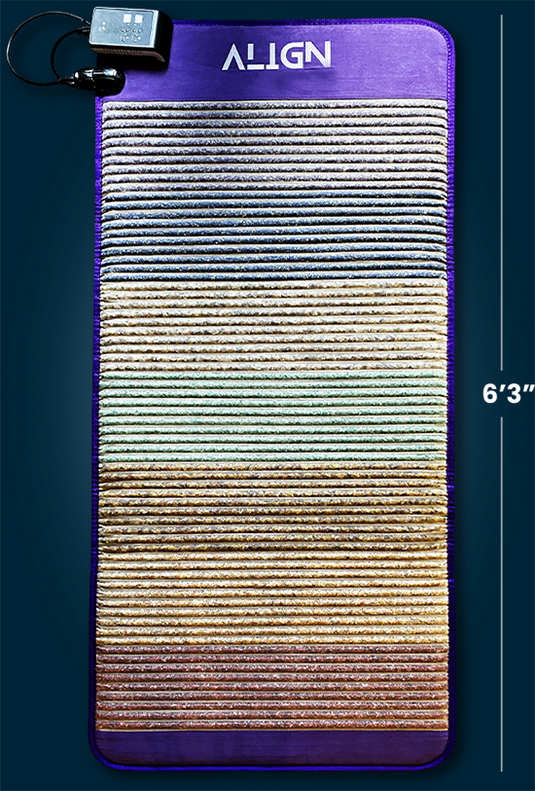 Experience relief with ALIGN MAT: Advanced PEMF & FIR Technology