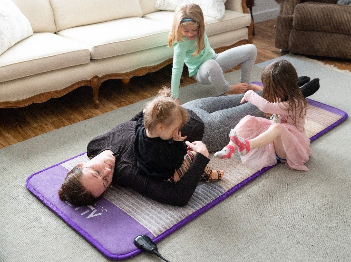 ALIGN Zen+ Mat | PEMF, Infrared Heat & Crystals for Wellness