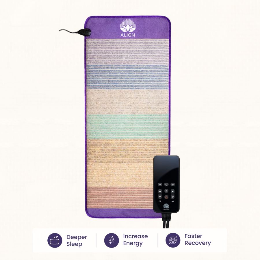 ALIGN Zen+ Mat | PEMF, Infrared Heat & Crystals for Wellness